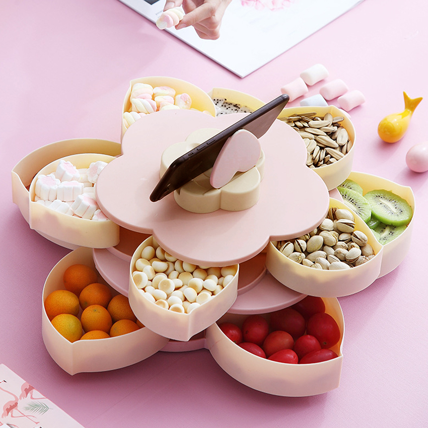 Rotating Snack Box - Petal-Shaped | Lazada PH