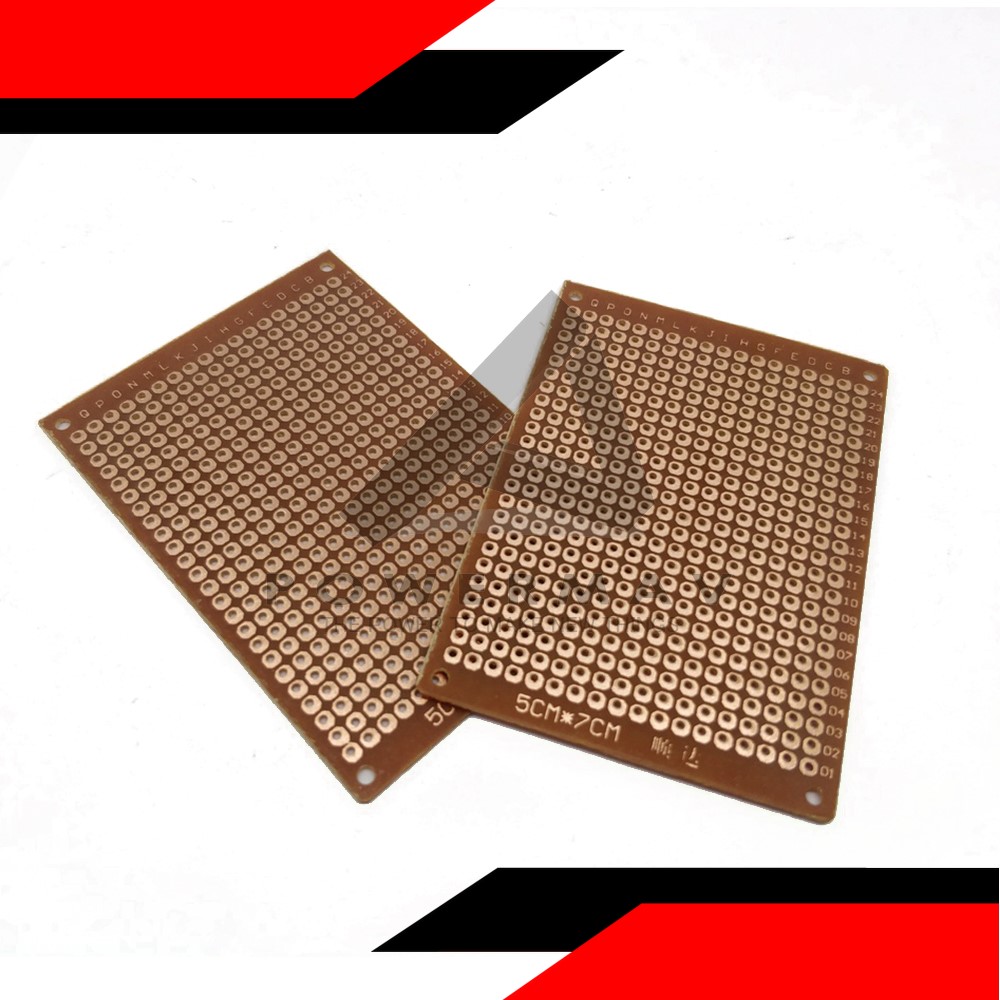 2pcs Universal PCB 5x7 5 x 7 7x5 50x70mm 5cmx7cm 7cmx5cm Dot Type brown ...