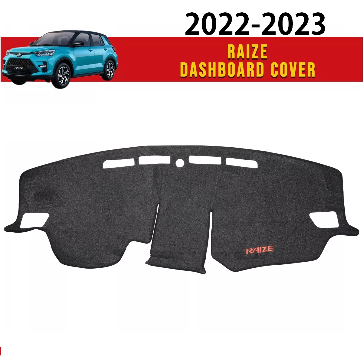 Toyota Raize 2022-2023 Dashboard cover Dash Mat Anti-Slip | Lazada PH