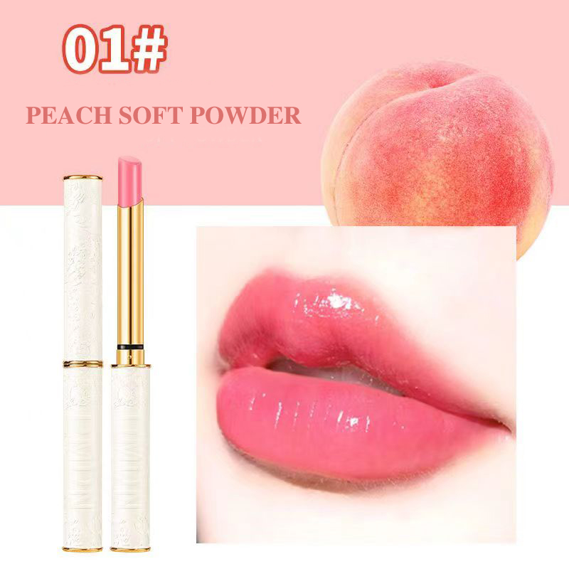 3 Color Transparent Gloss Lip Edible Lip Light Tubular Lipstick ...