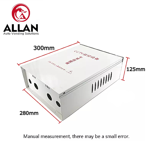 ALLAN Metal Junction Box Electrical Project Wiring Distribution Box For ...