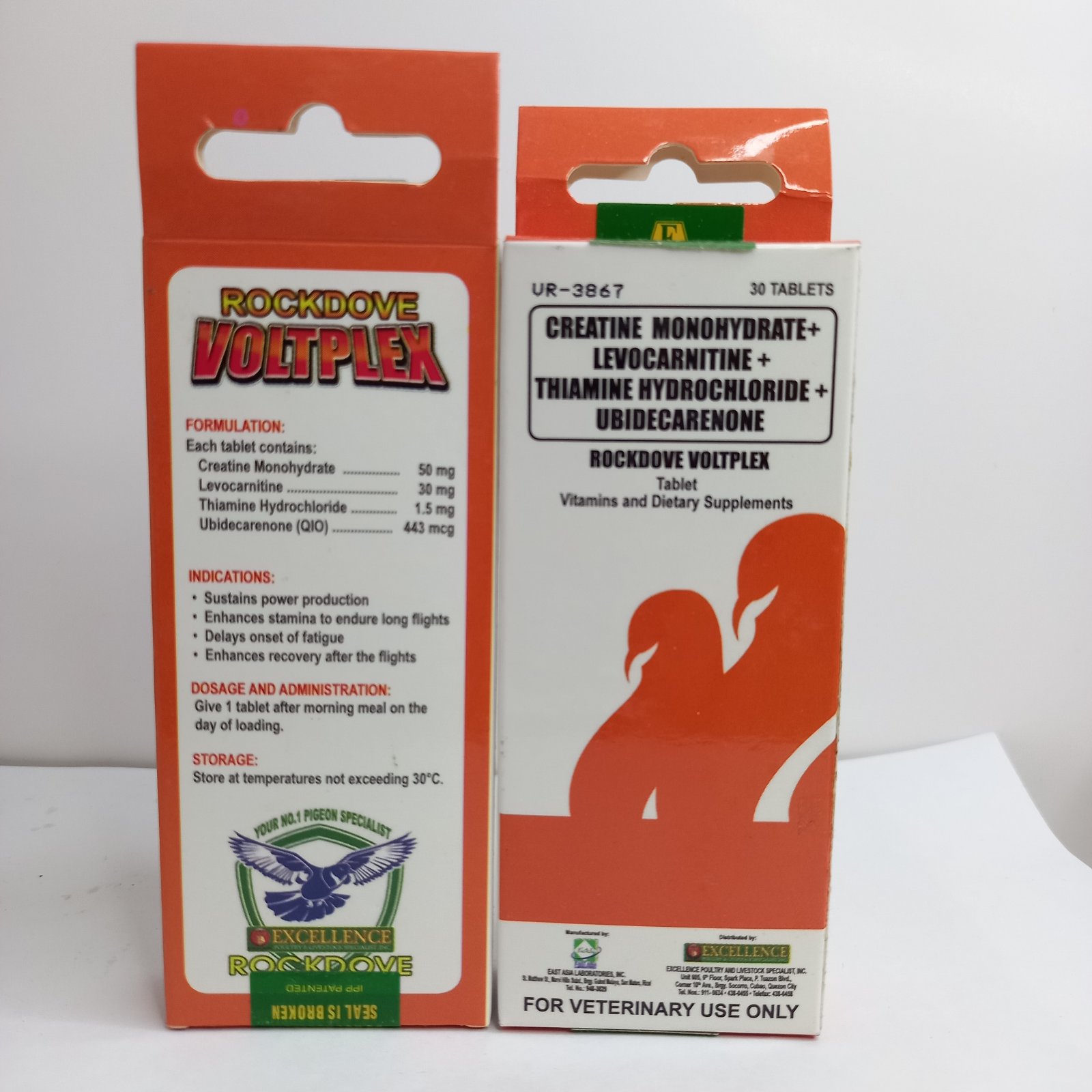 [VET SUPPORT] 2BOX ROCKDOVE VOLTPLEX 30 TABLETS per BOX / VITAMINS AND ...