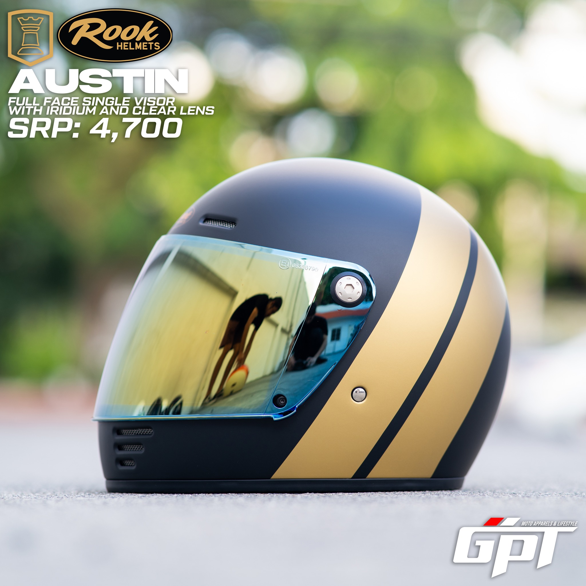 ROOK V152 GRAPHICS FULL FACE SINGLE VISOR WITH FREE CLEAR LENS | Lazada PH