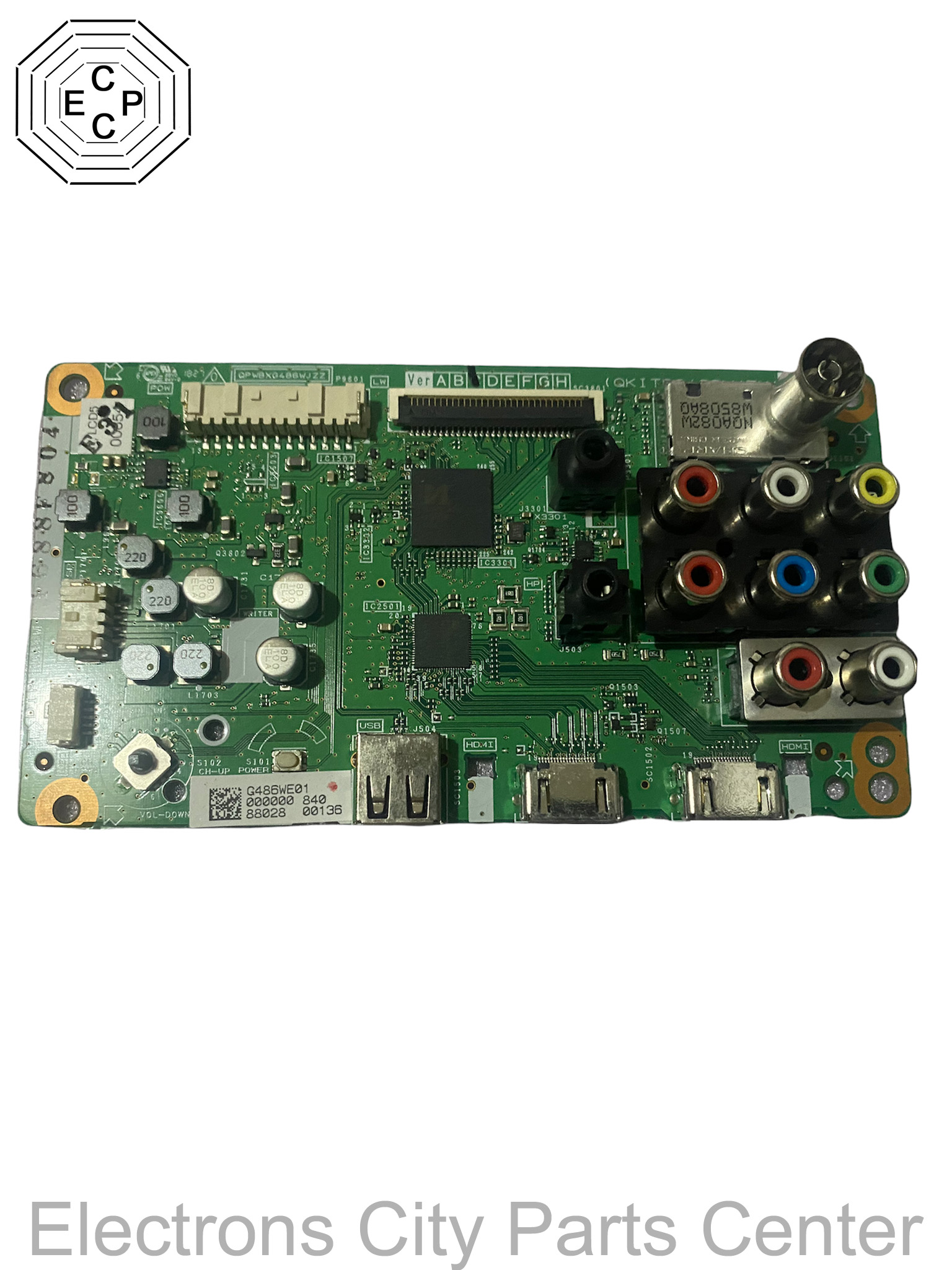 SHARP 32" LED TV MAIN BOARD QPWBXG486WJZZ | Lazada PH