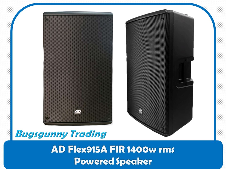 AD FLEX 915A FIR 1400w rms Powered Speaker | Lazada PH