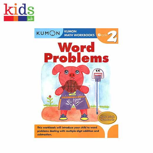 Kumon Math Workbook: Word Problems for Grade 2 Paperback - Kids Ink ...