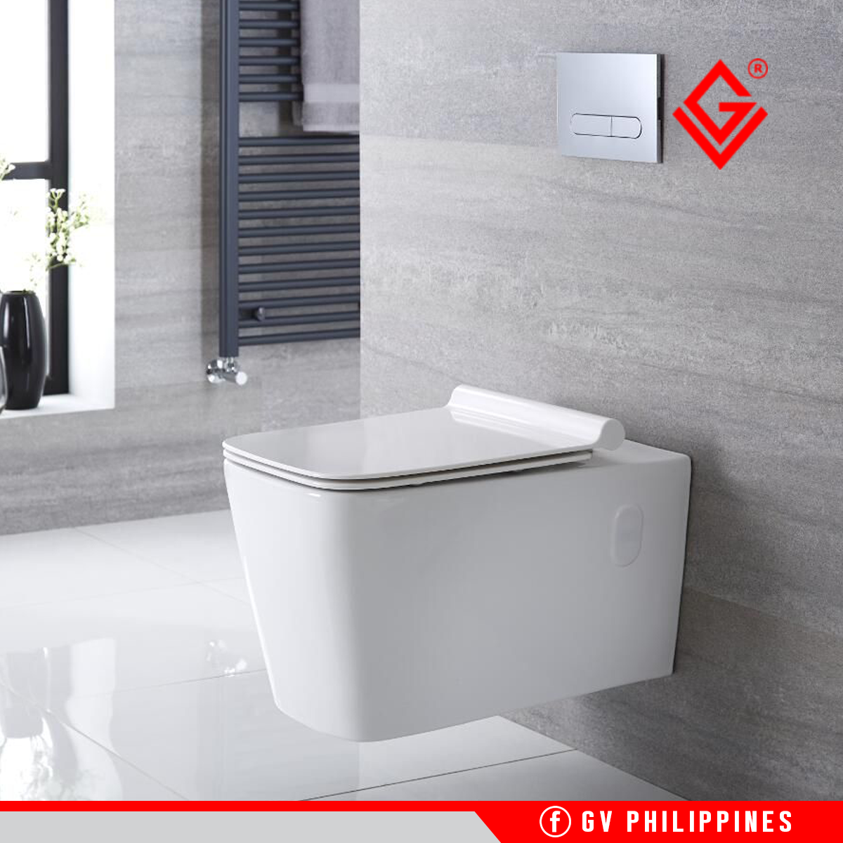 GV B2364 Wall Hung Toilet | Lazada PH