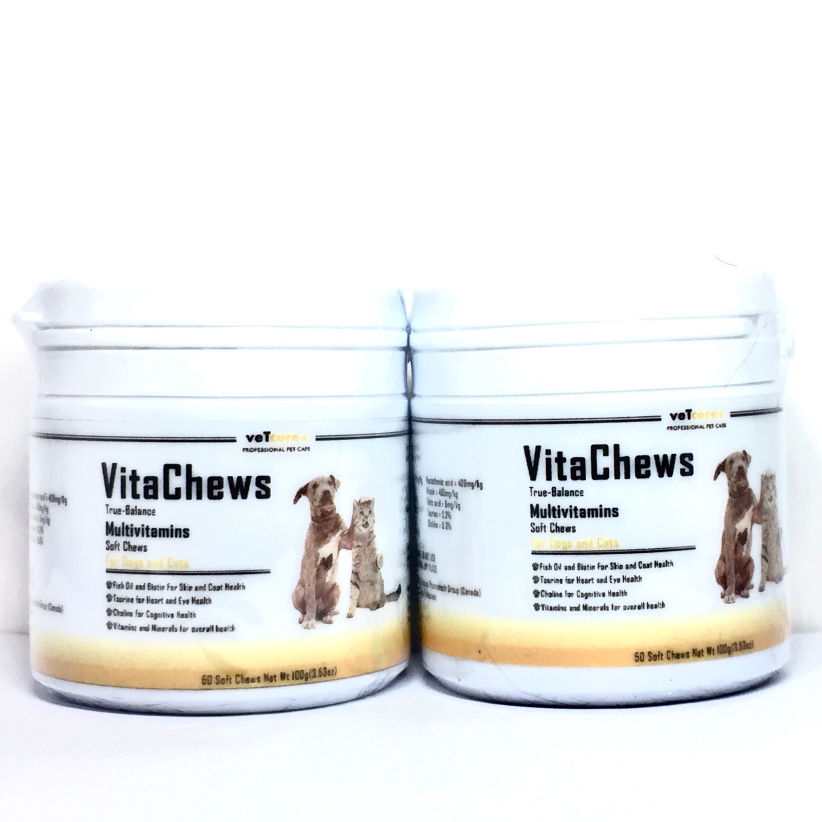[SOUTH VET ] 2pcs Vet Core+ VitaChews Multivitamins (soft chews) for ...