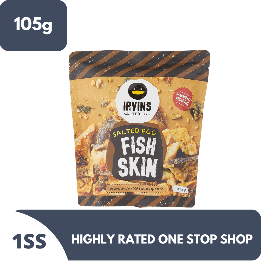 Irvins Salted Egg Fish Skin 105g | Lazada PH