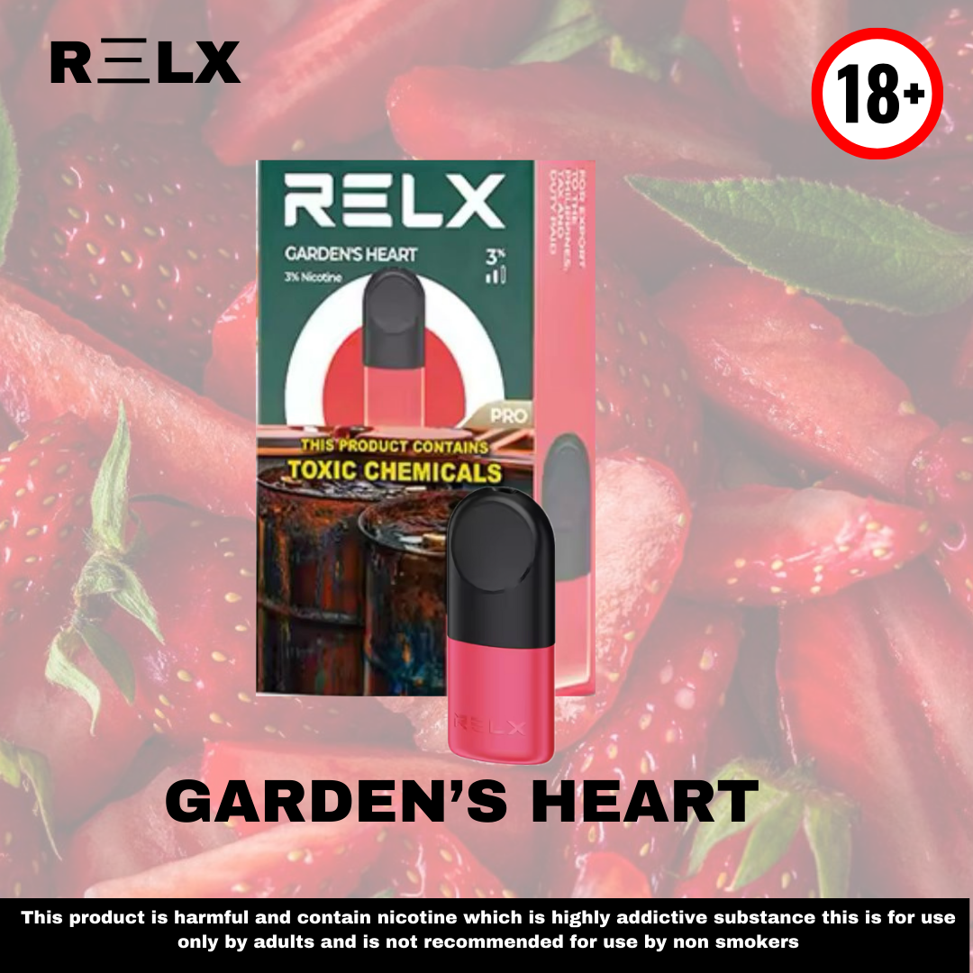 Relx Pod - Garden's Heart (Strawberry) | Lazada PH
