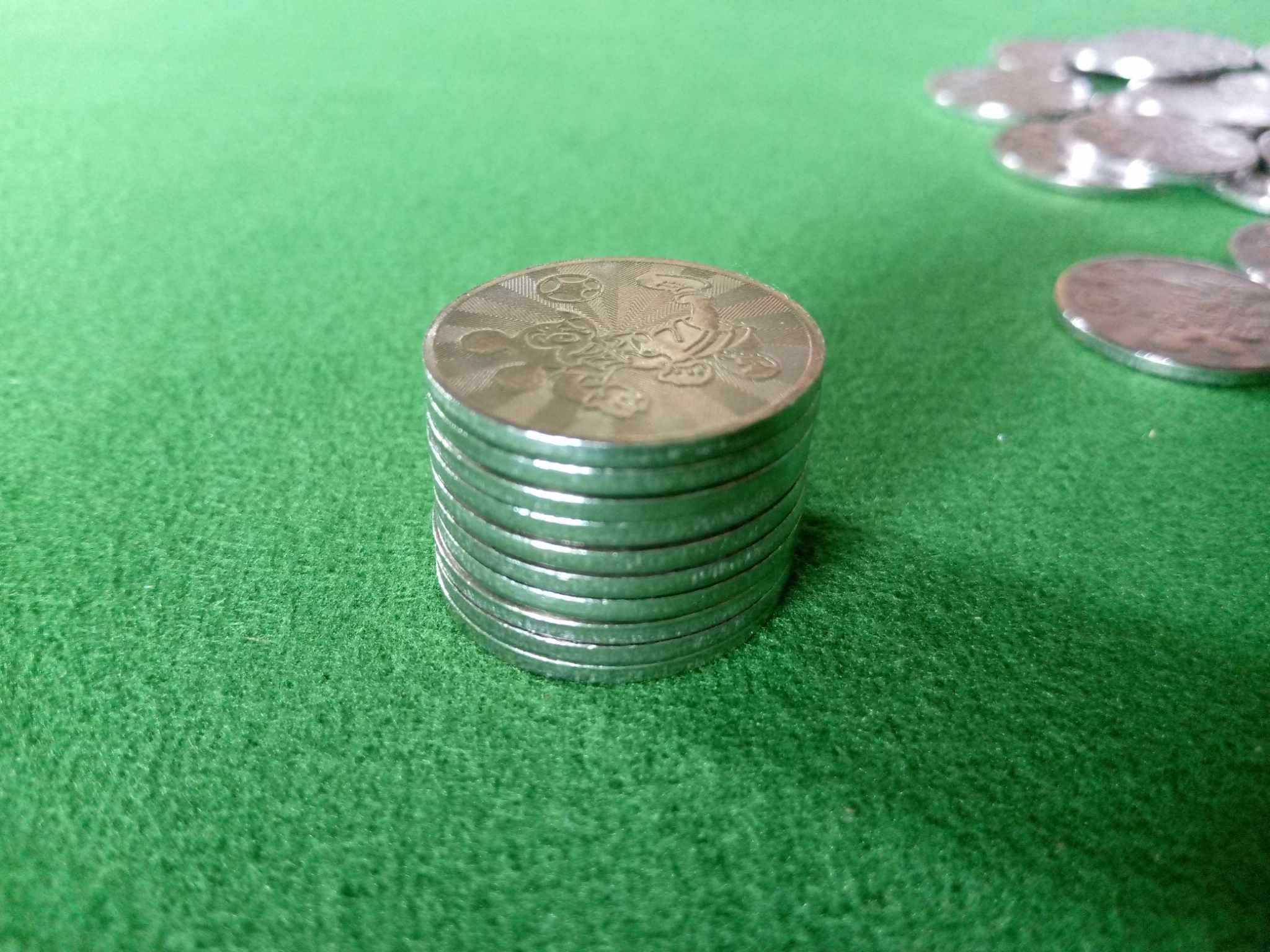 Arcade Game Coin Token Stainless Steel Coin Tokens Custom Tokens For ...