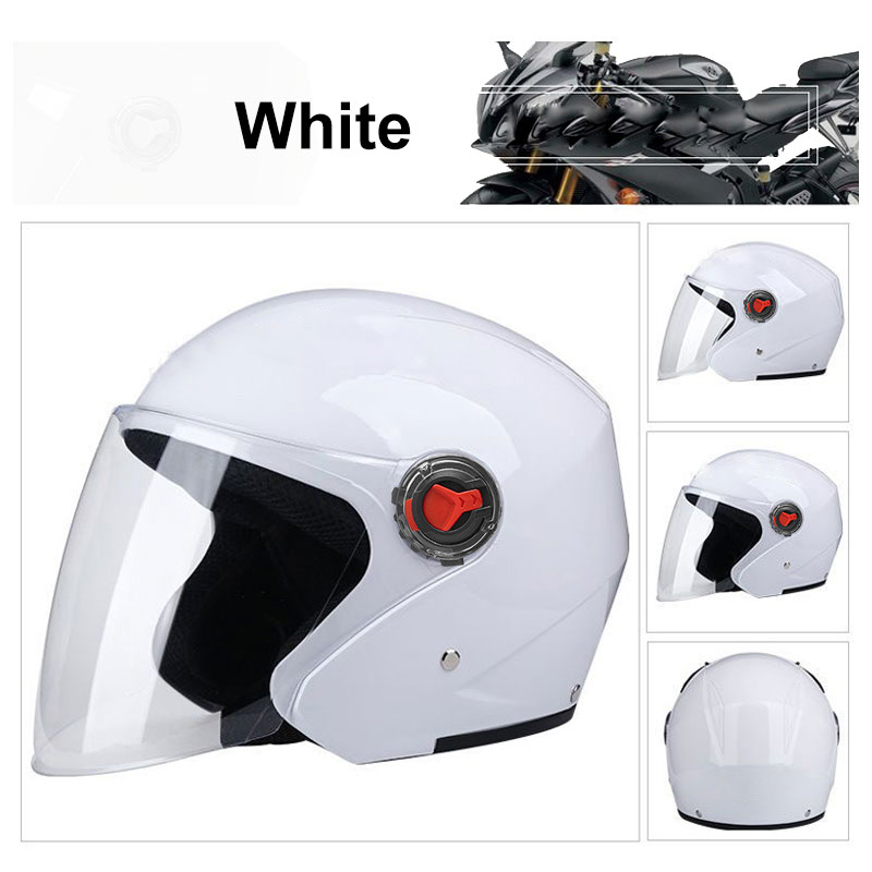 Helmet For Motorcycle Half Face Helmet For Women Man 56-60CM With ICC ...