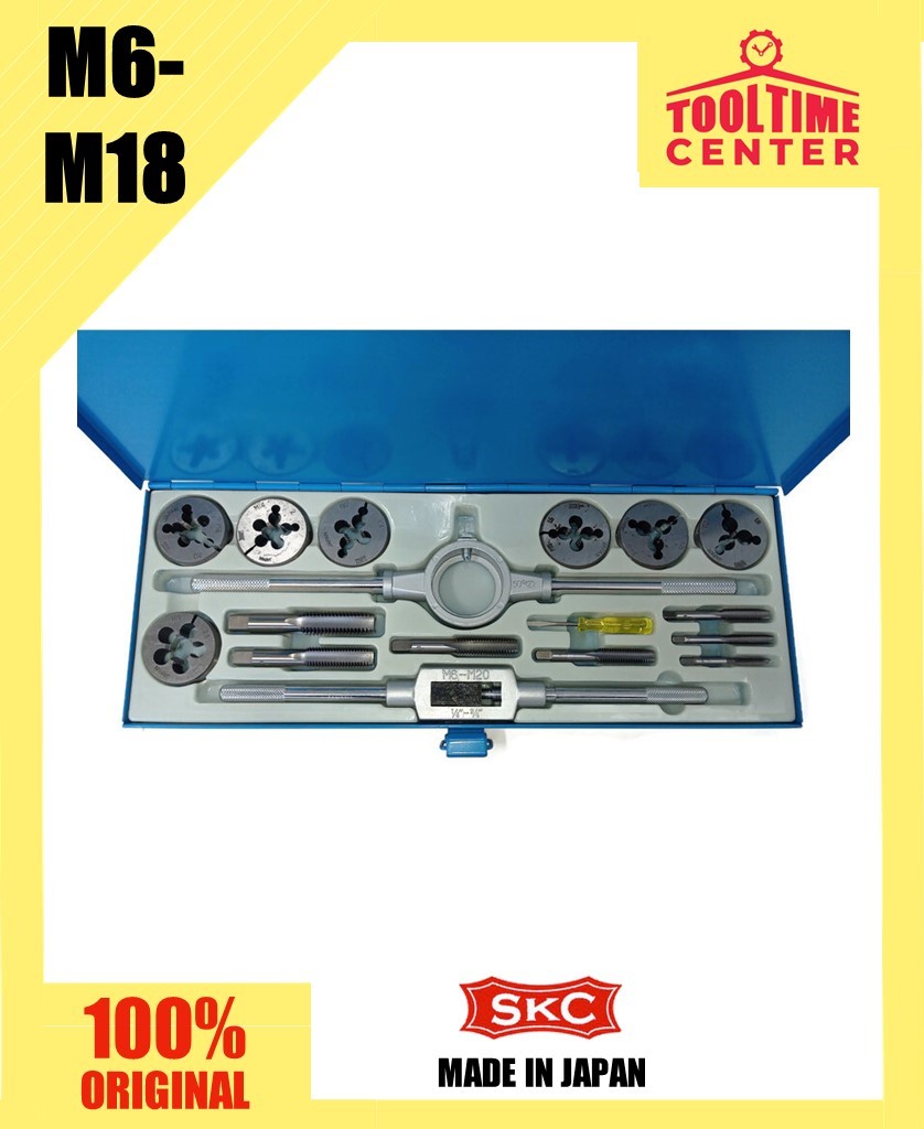 SKC 16pc Tap and Die Set Model: OK45 Made in Japan | Lazada PH
