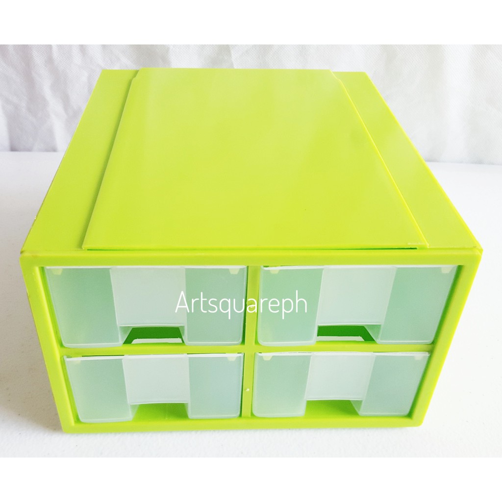 Clas 4 Mini Drawers Storage Organizer Stackable for Ballpens and ...