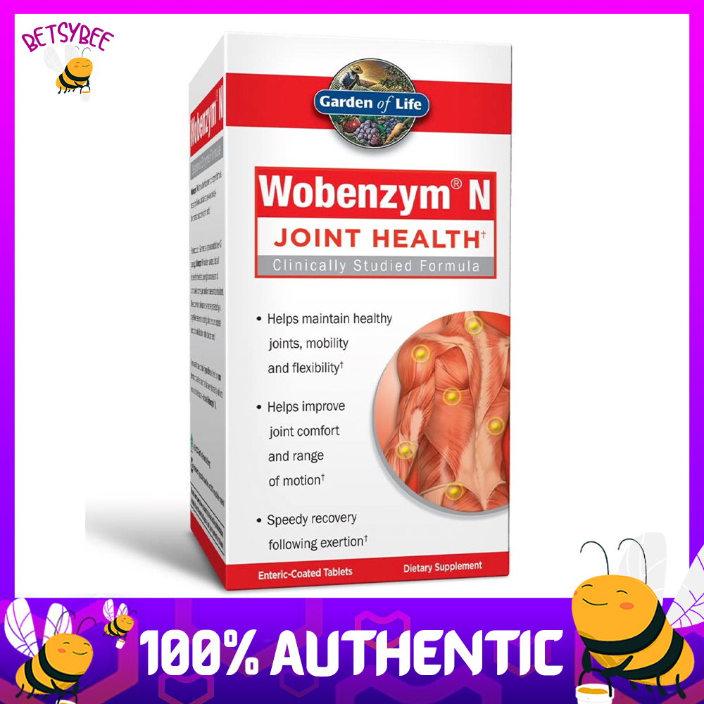 Wobenzym N Joint Health Systemic Enzyme Formula, 200 Tablets | Lazada PH