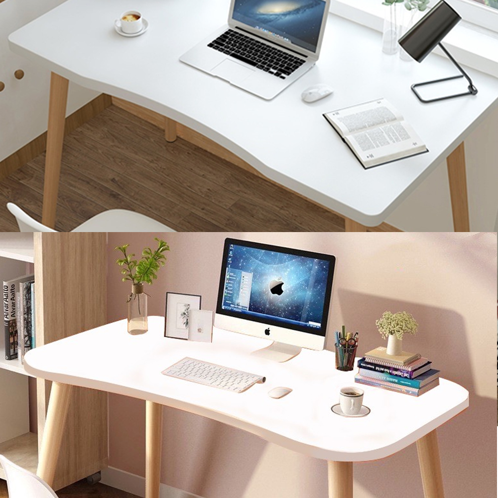 【good selling】 tural Pine Wood Computer Study Desk Working Table ...