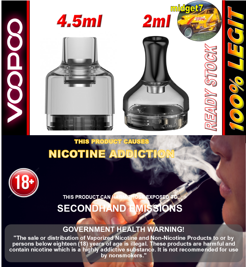 VOOPOO Drag PnP Pod (Empty) | Lazada PH