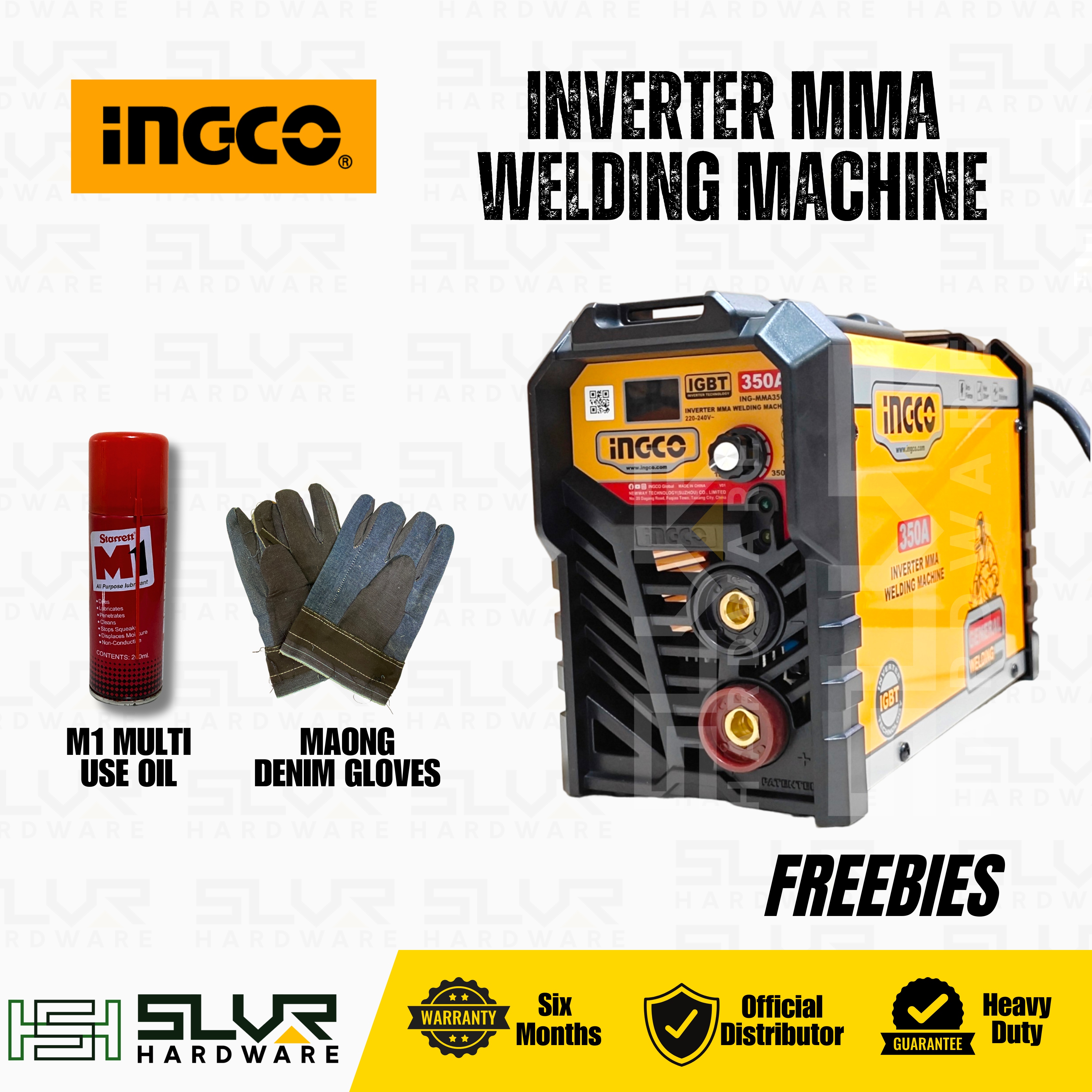 INGCO Professional Inverter Welding Machine 350Amp ING-MMA3502P ...
