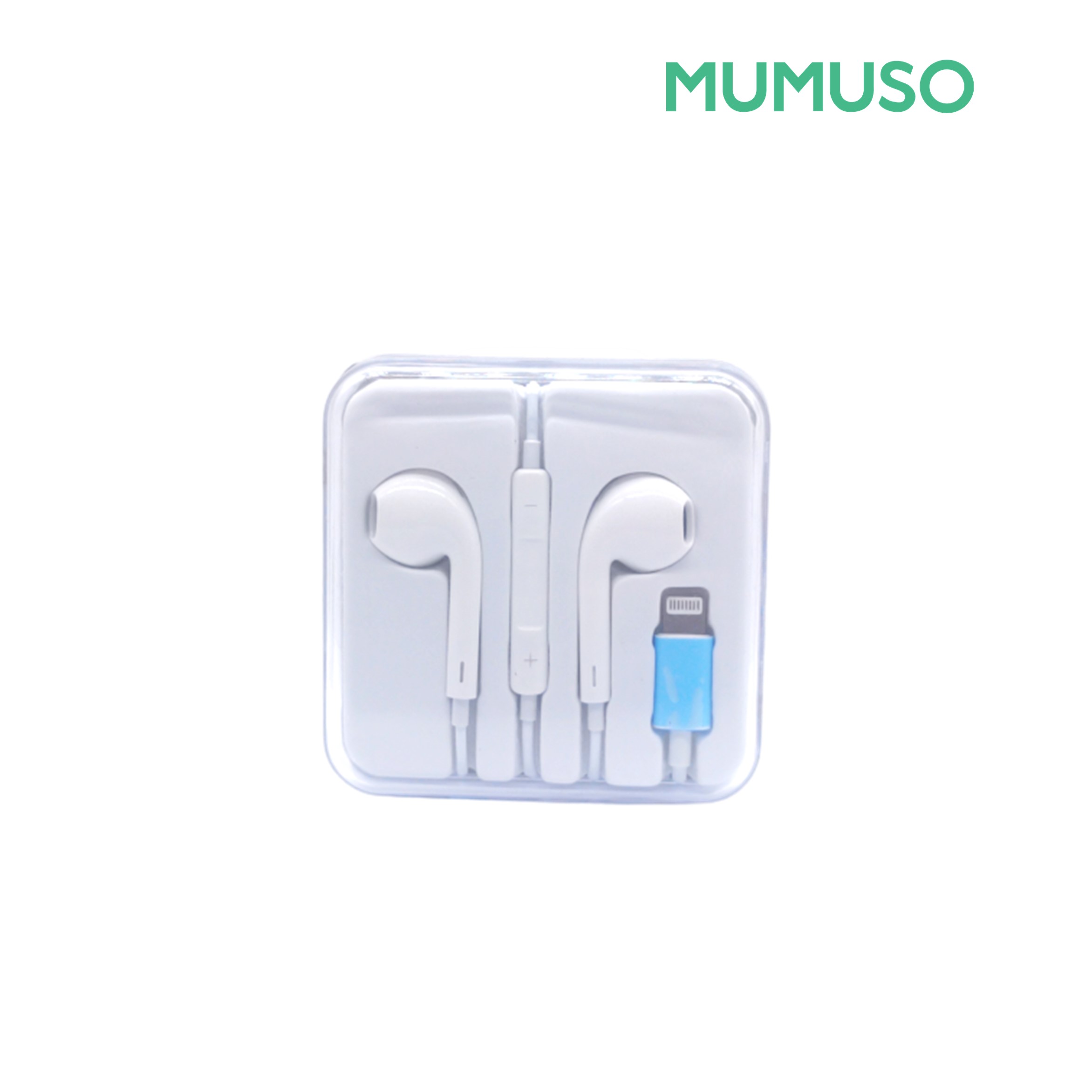 MUMUSO "Lightning Wired Earphones- White" | Lazada PH