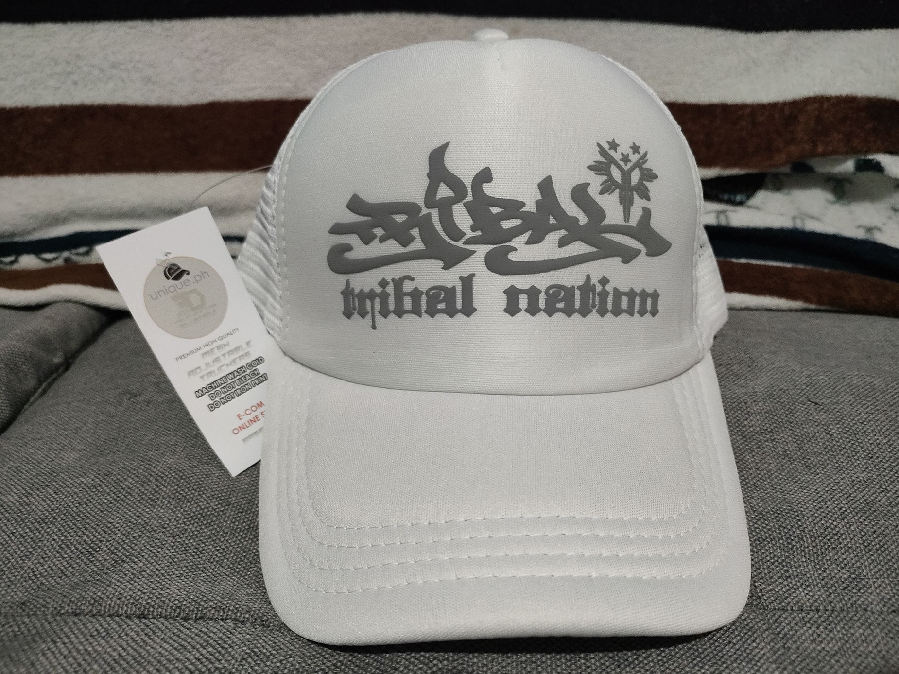 UNIQUE TRIBAL NATION BASEBALL CAP White Edition | Lazada PH