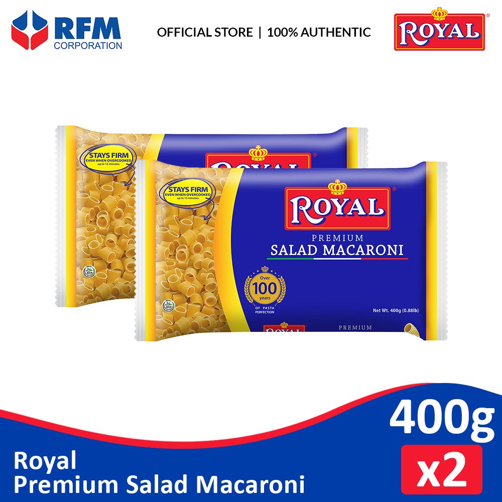 Royal Premium Salad Macaroni 400g - Set of 2s | Lazada PH