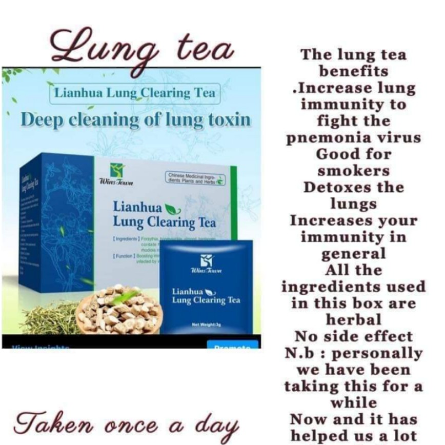 herbal lian hua lung clearing tea | Lazada PH