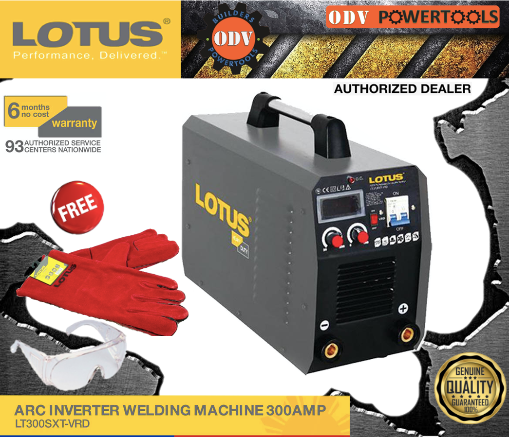 Lotus Arc Inverter Welding Machine (PRO) 300A (LT300SXT-VRD)~ODV ...
