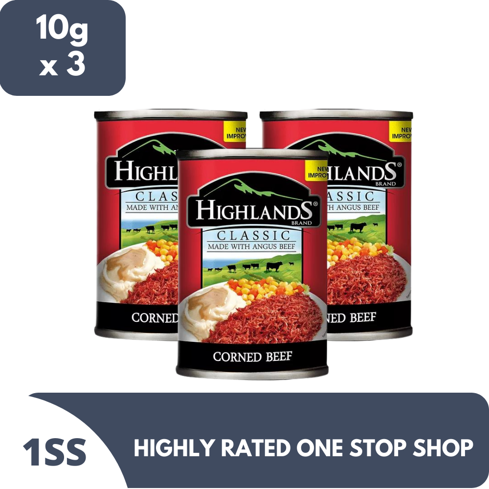 Highlands Corned Beef 150g x 3 | Lazada PH
