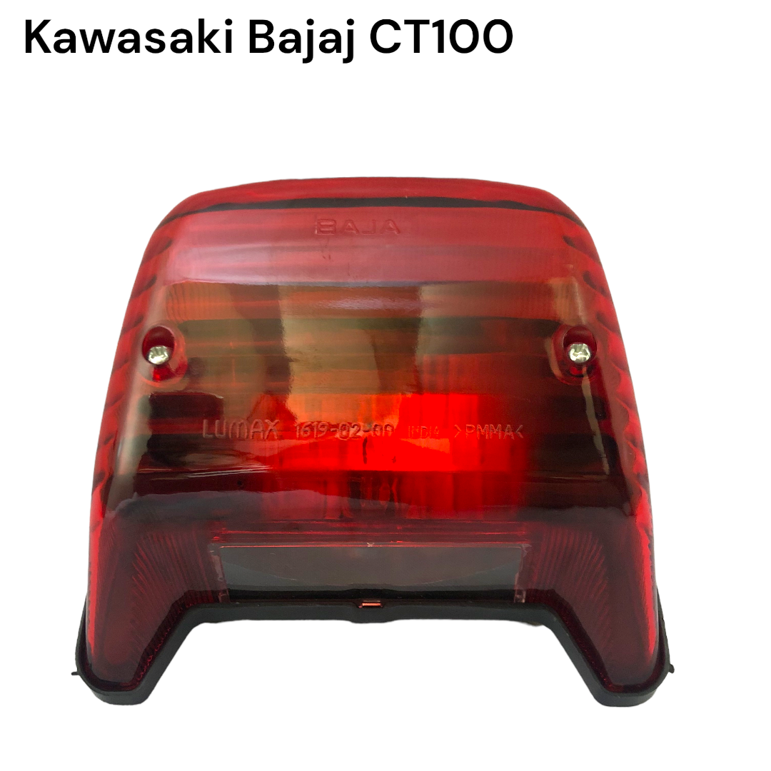 KAWASAKI Bajaj CT100 Tail Light Motorcycle Tail Lamp Assy Brake Light ...