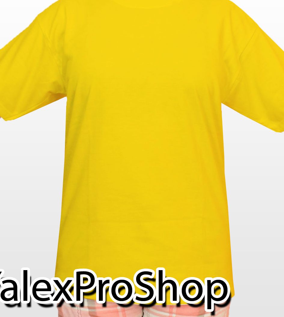 YALEX T-SHIRTS PLAIN YELLOW ORANGE CREAM SERIES- /KIDS/TEENS RED LABEL ...