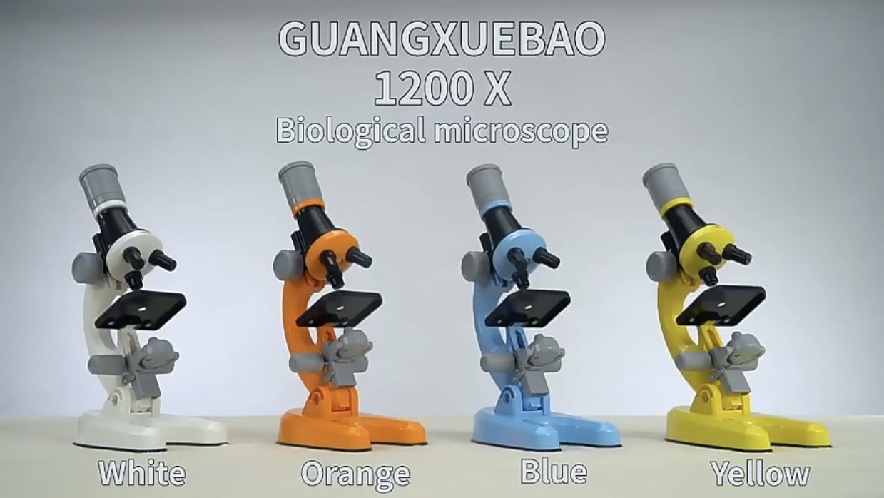 JLT 1200x microscope kit lab scientific home school science equipment ...