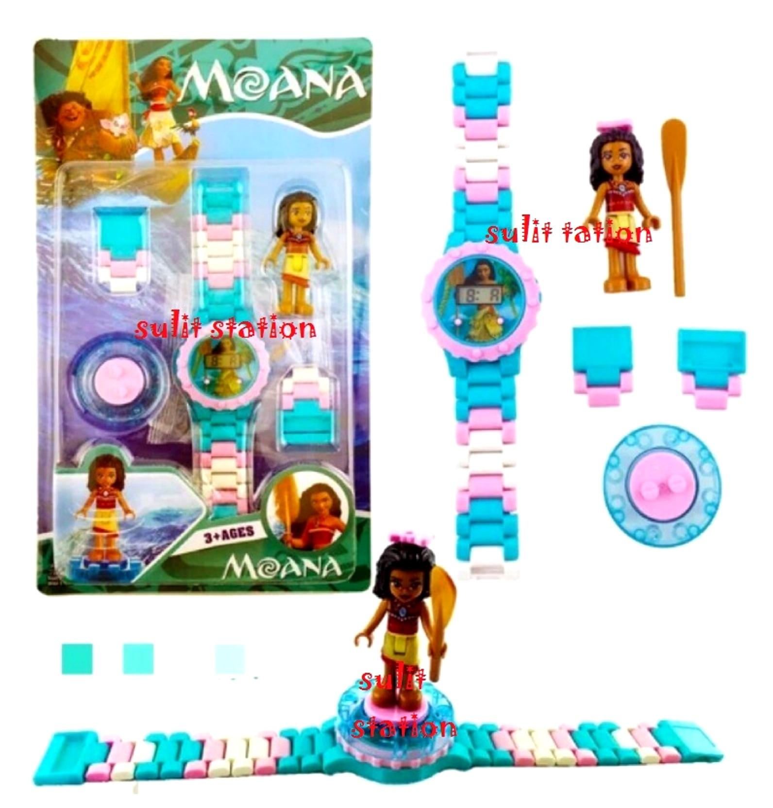 OCEANIA 3D LEGO like MINIFIGURES rotate MINI TOY FIGURES CHARACTER ...