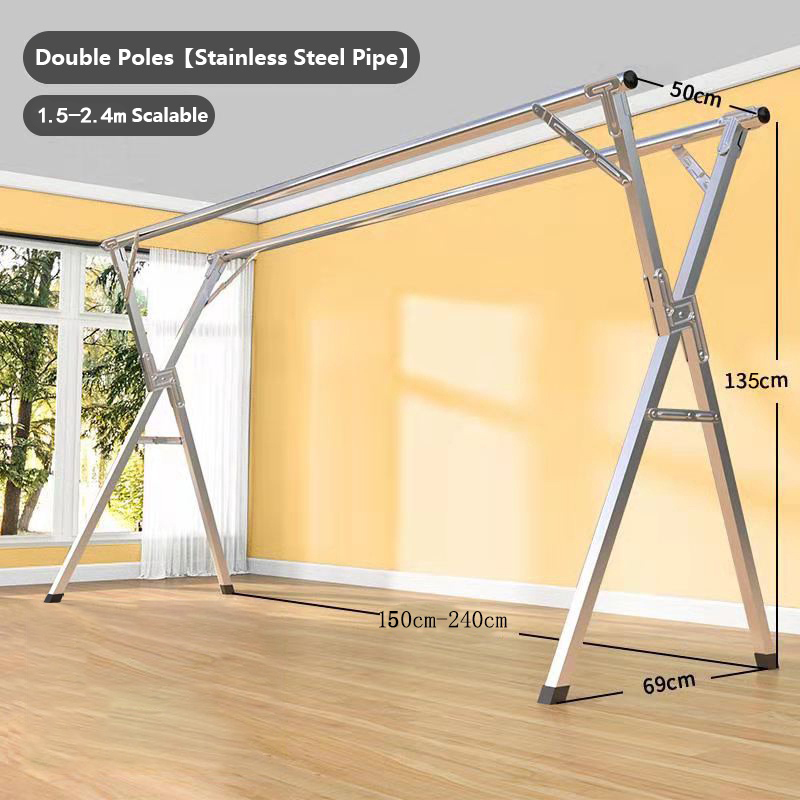 Abhoth Foldable sampayan Heavy Duty Gullwing Folding Drying Rack ...