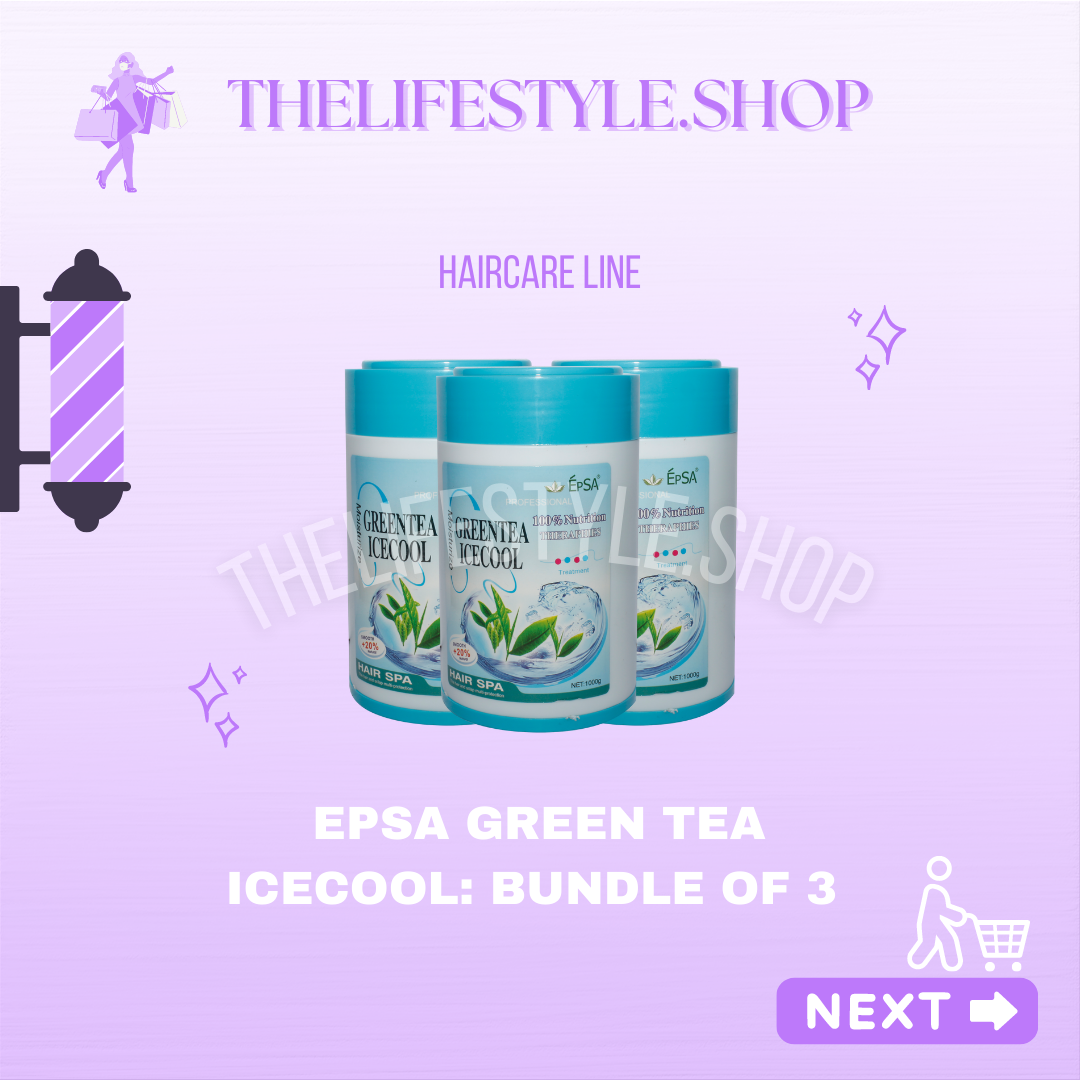 Epsa Green Tea Refreshing Ice Cool Hair Spa from thelifestyle.shop ...
