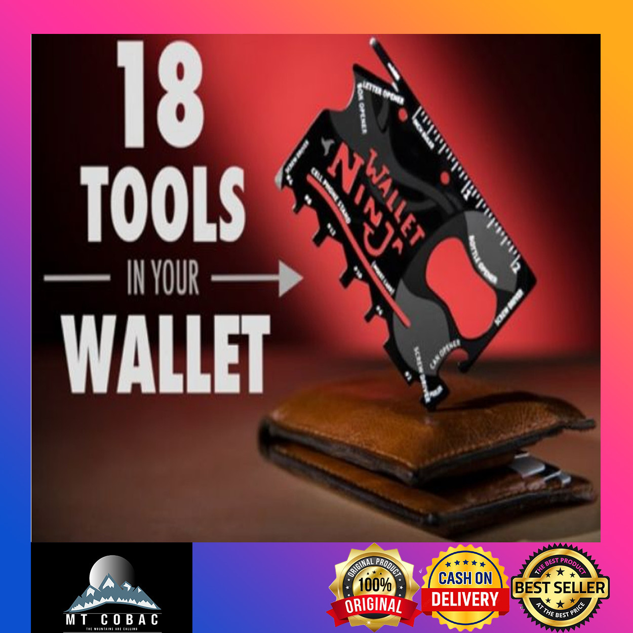 18 in 1 Wallet Ninja Pocket Multi-Tool | Lazada PH