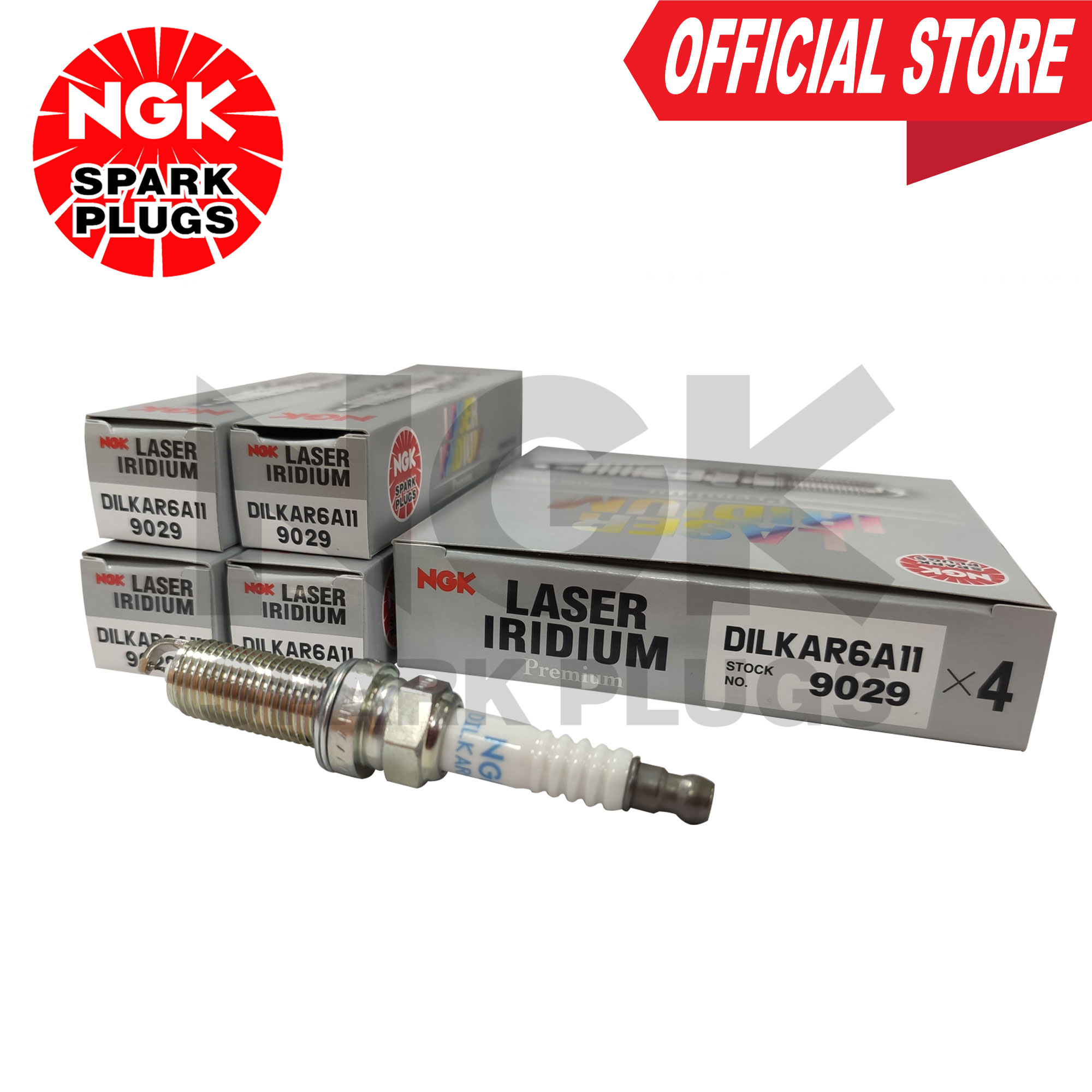 NGK DILKAR6A-11 Laser Iridium Spark Plug for Nissan X-Trail T31 and T32 ...
