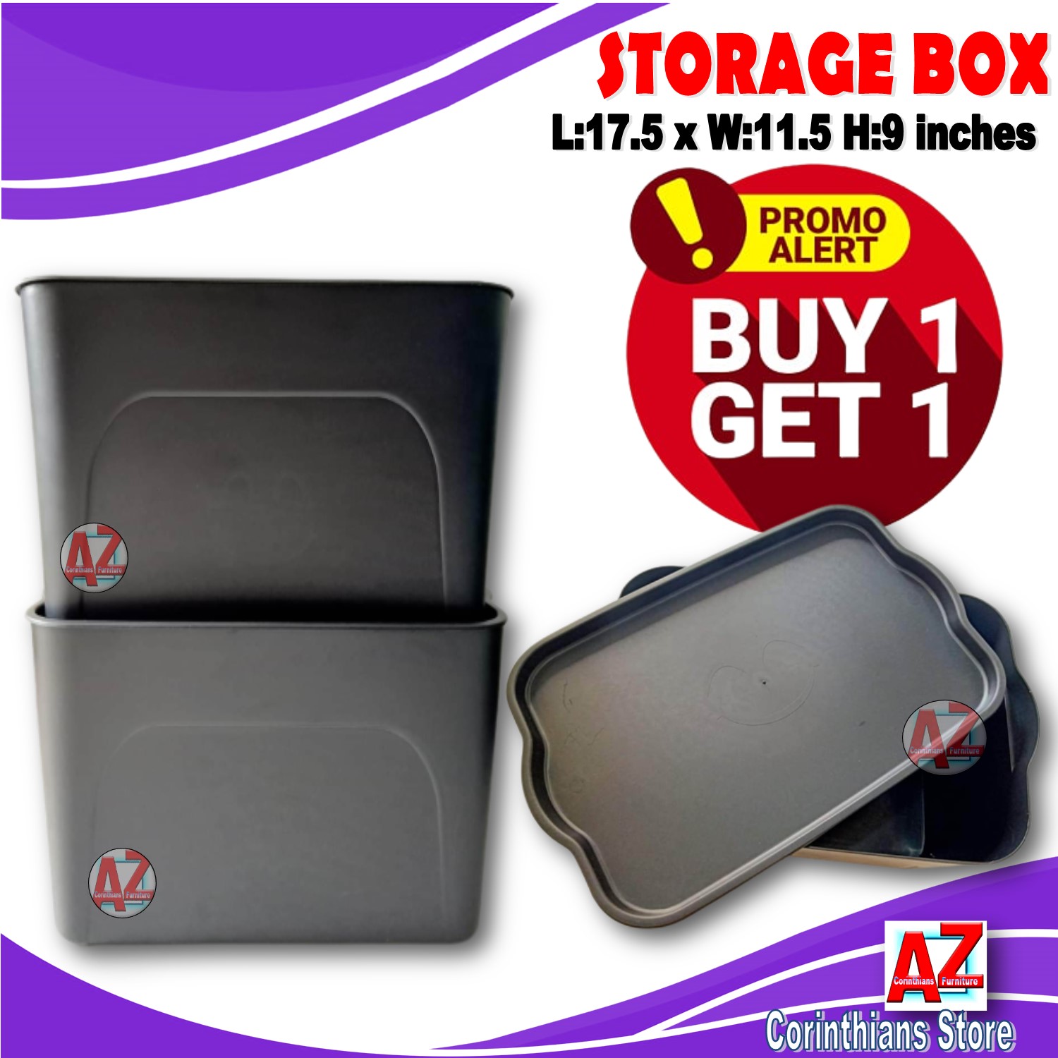 Multi purpose Storage Box XL-BUY 1 TAKE 1- PROMO ALERT | Lazada PH