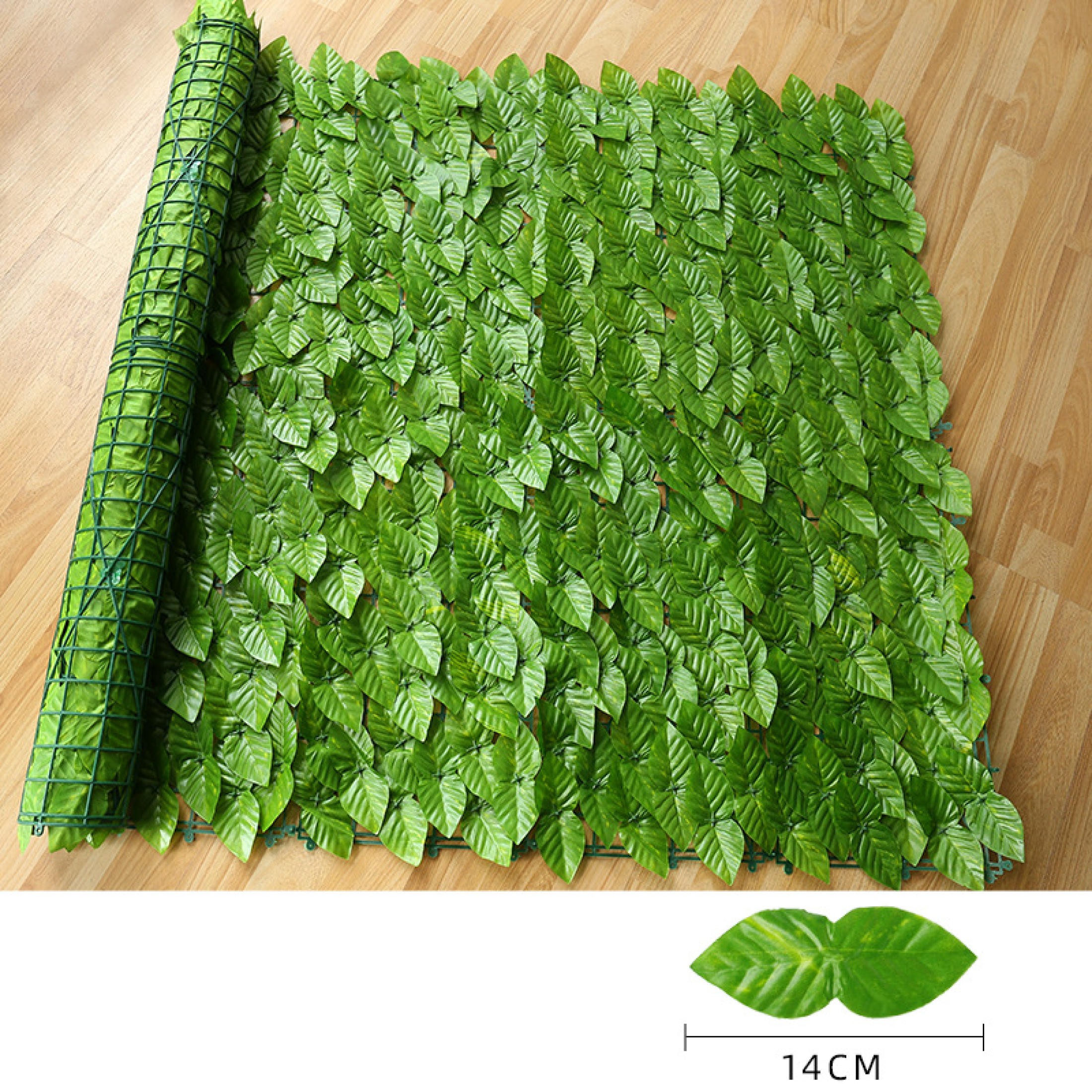 Artificial Leaf Screening Roll UV Fade Protected Privacy Hedging Wall ...