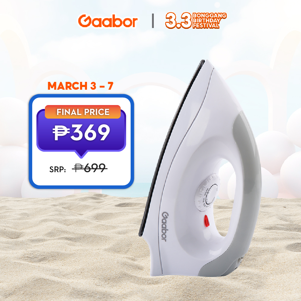Gaabor Lightweight Iron Multi-Speed Adjustment Temperature Control ...