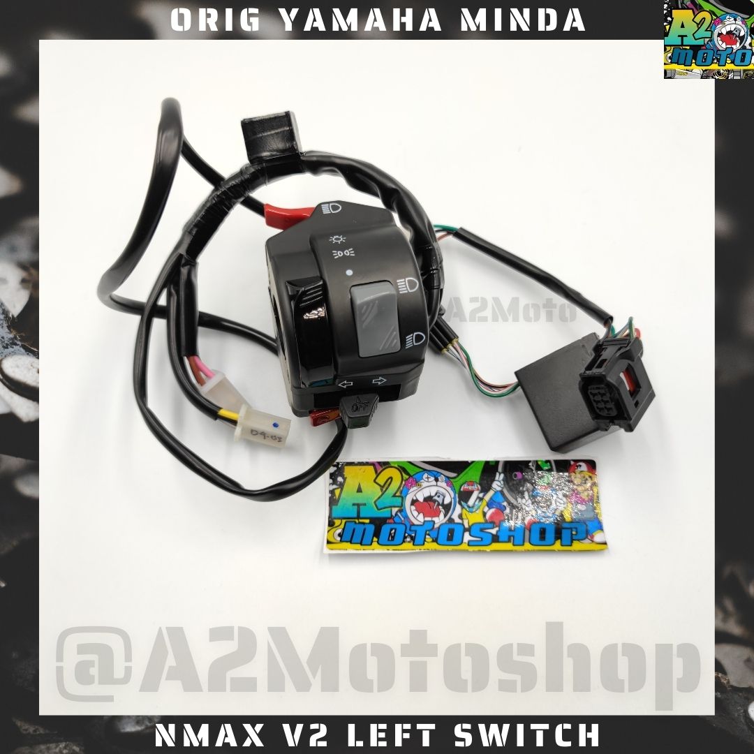 YAMAHA AEROX V2 NMAX V2 V1 SWITCH HANDLEBAR OEM ORIG Left and Right ...