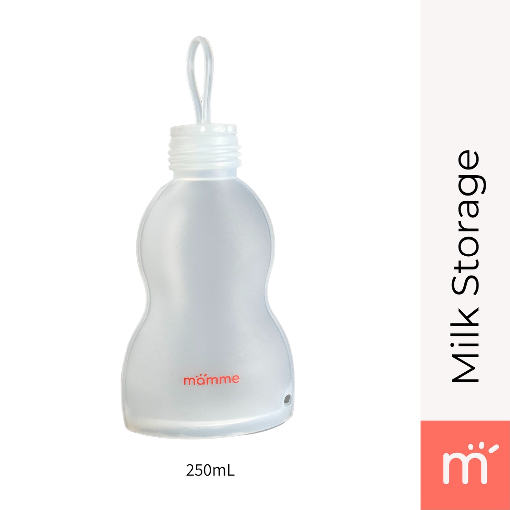 mamme Reusable Milk Bag / Silicone food grade breast milk storage bag ...