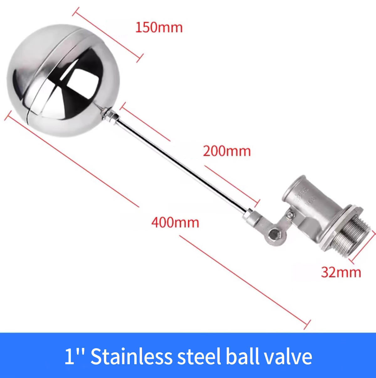 STAINLESS FLOAT VALVE 1/2 3/4 1 float valve for water tank Water tower ...