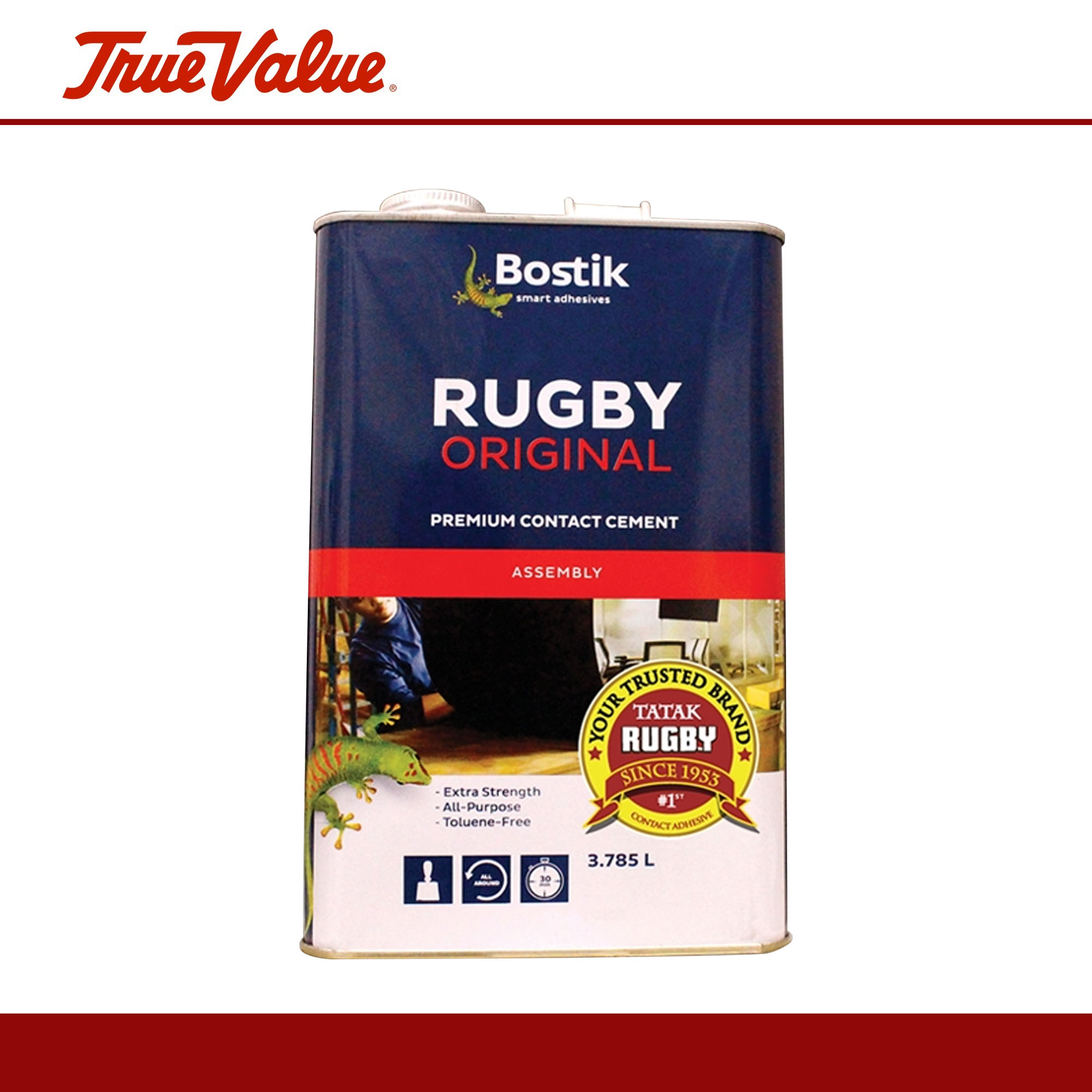 Bostik Rugby Original 1 Gallon | Lazada PH