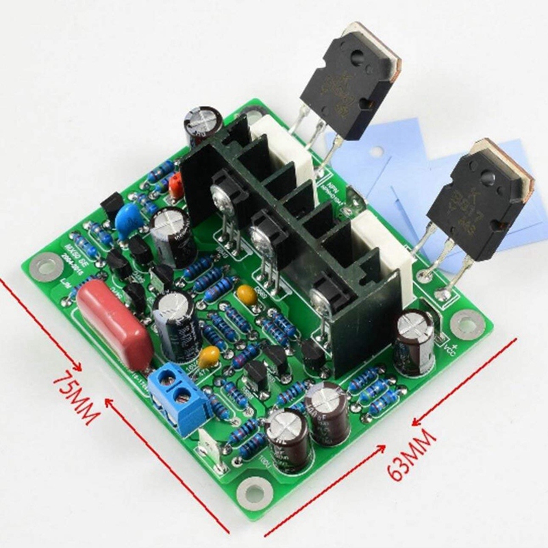 2Pcs Mx50 Se 100Wx2 Dual Channels Audio Power Amplifier Board Hifi ...