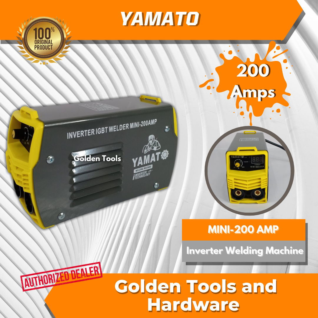 YAMATO MINI-200 AMP Inverter Welding machine 200 Amperes (Inverter IGBT ...