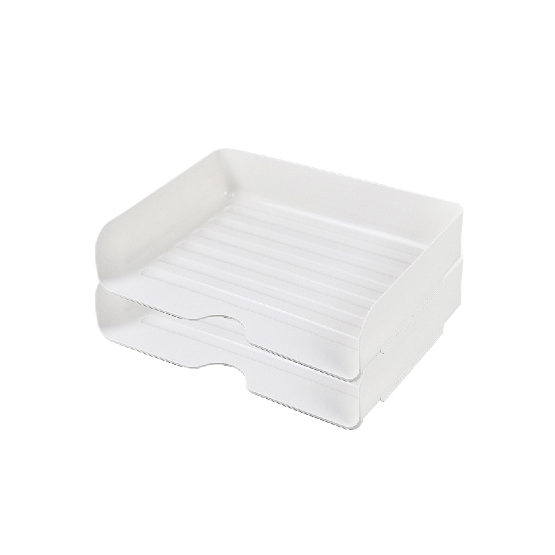 Dwesk Oraniser Stackable Desktop File Storage Box Student Stationery ...