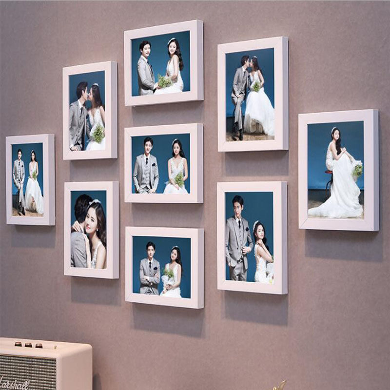 9Pcs 7 inch Picture Frames for Wall Photo Frame Set Frame picture frame ...