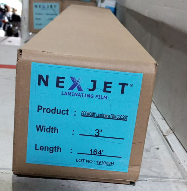 Nexjet Cold Laminating Film 3ft x 164ft Yellow Back | Lazada PH