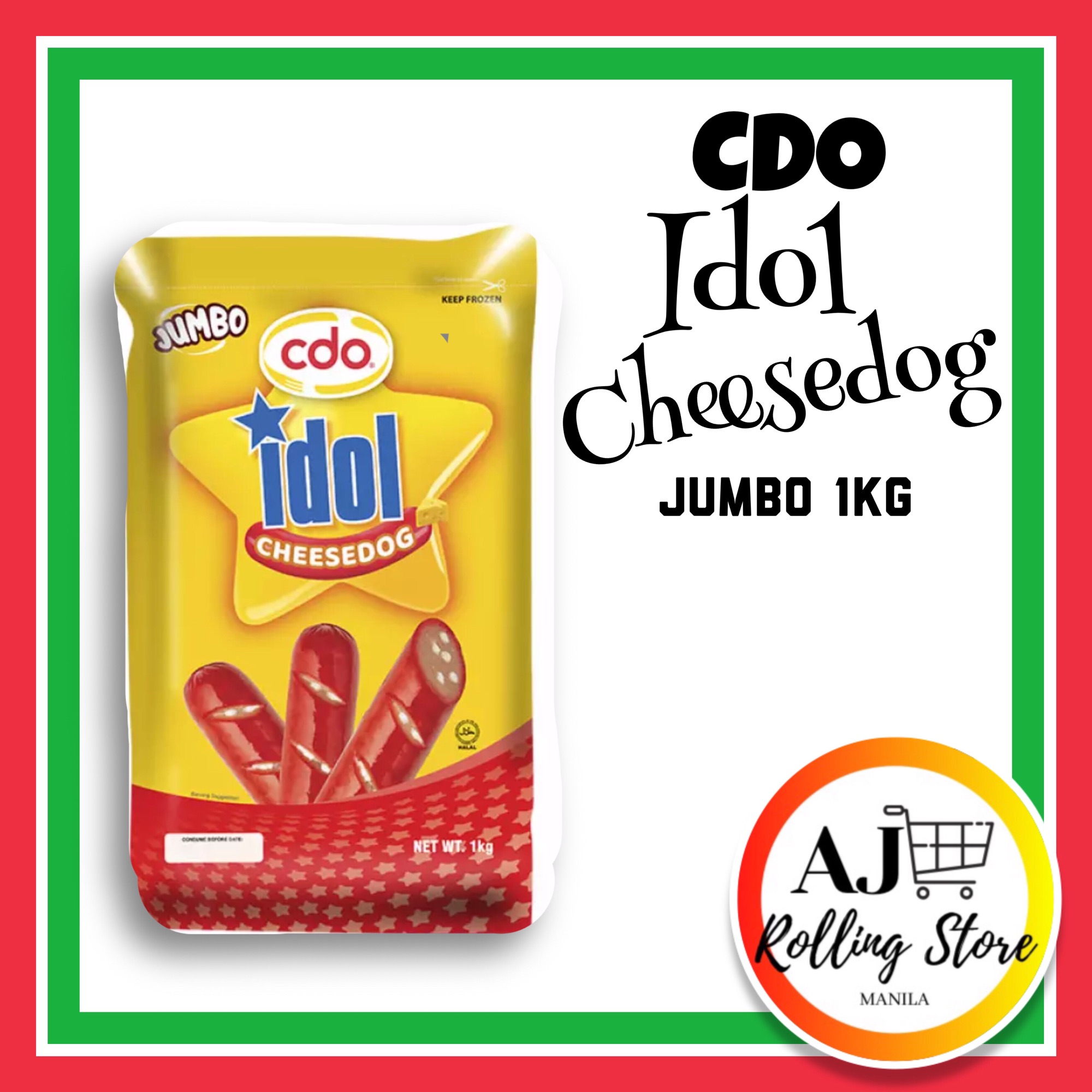CDO Idol Cheesedog Jumbo 1Kg Pack Lazada PH cdo-idol-cheesedog-jumbo-1kg-pack-lazada-ph