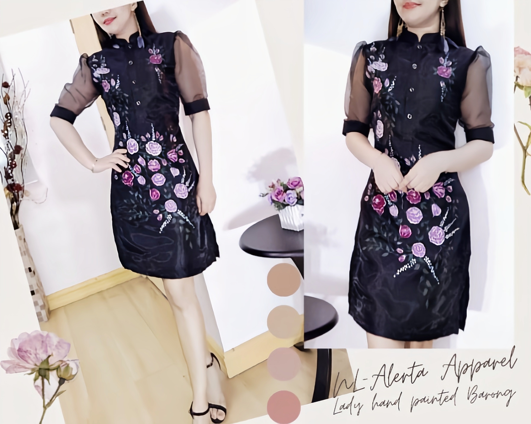 MODERN FILIPINIANA BARONG DRESS FOR WOMEN | Lazada PH